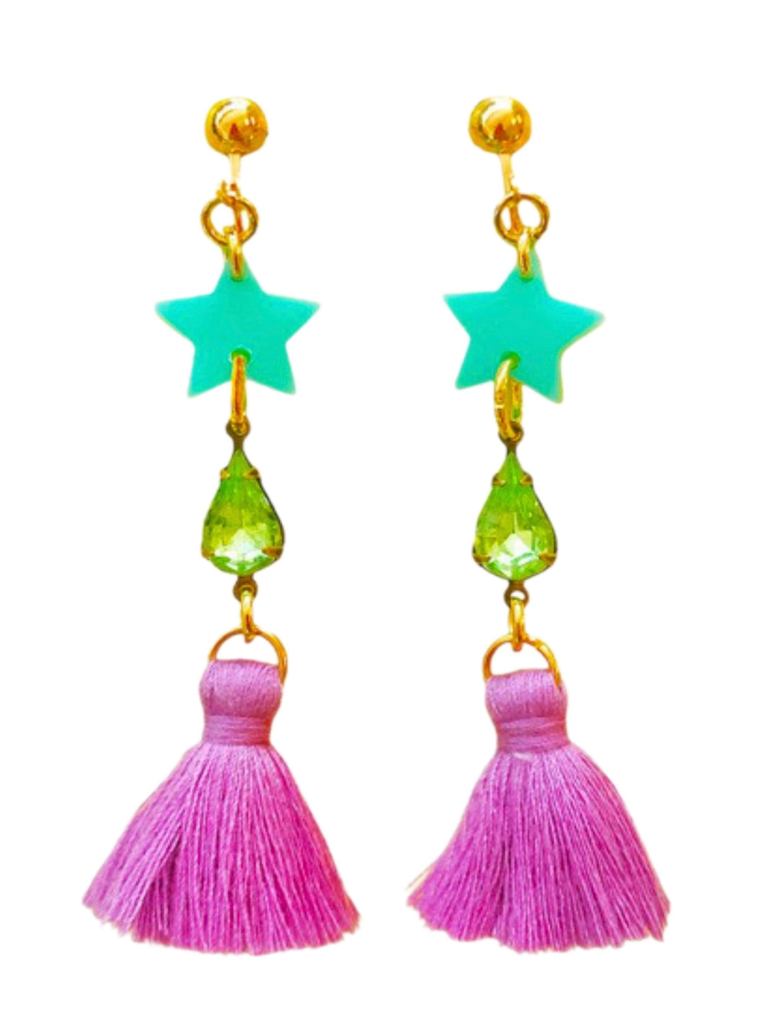 BLING BLING CLIP ON EARRINGS – Gunner and Lux