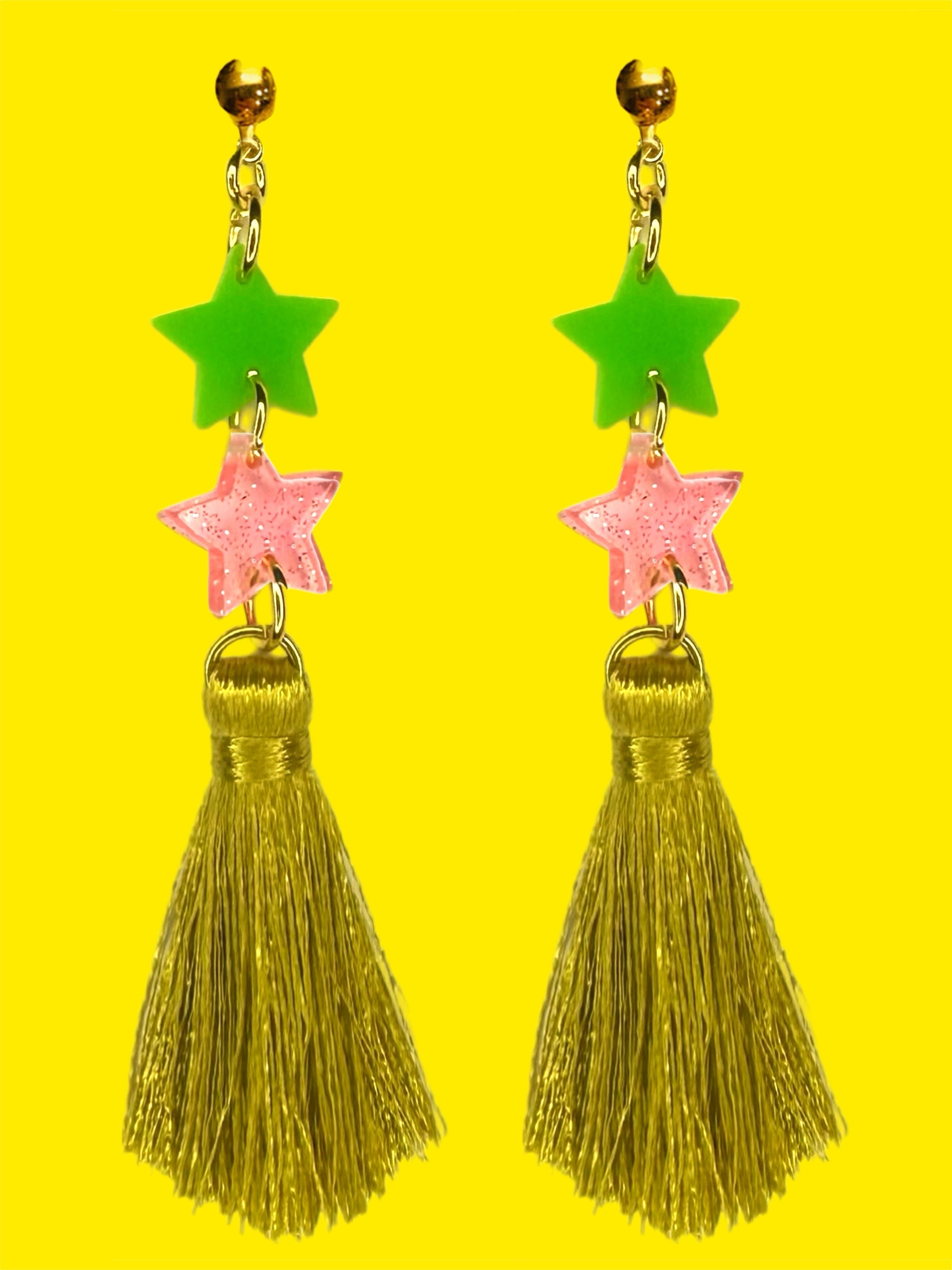 STARLIGHT CLIP ON EARRINGS – Gunner and Lux